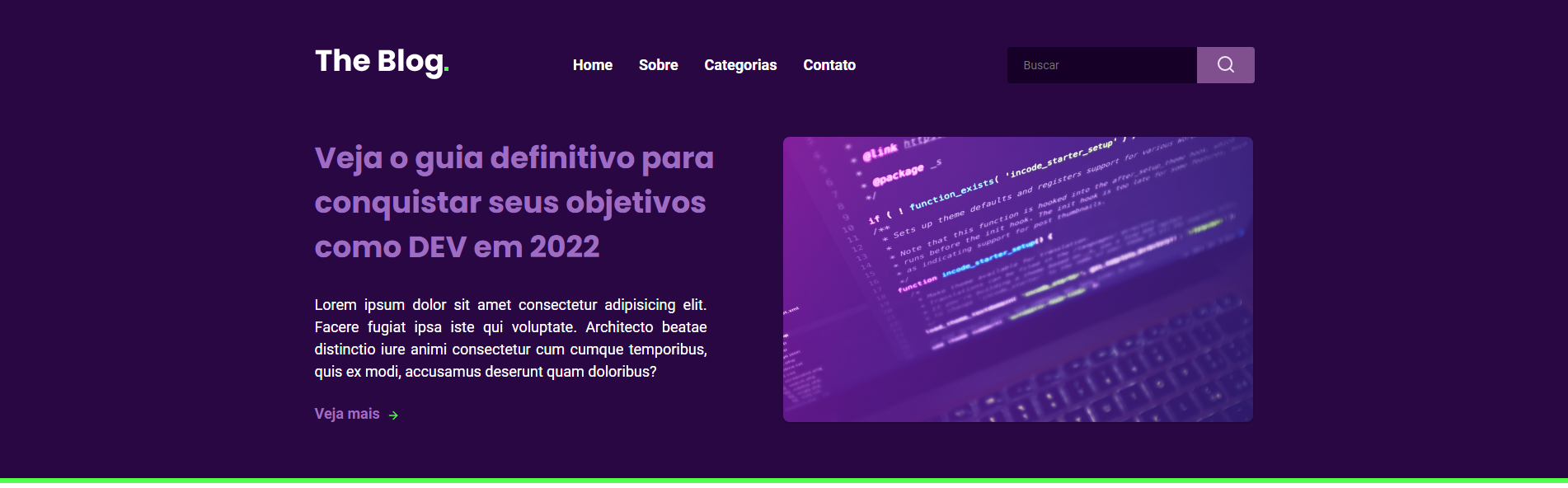GitHub - Nigraum/The-Blog: Blog template