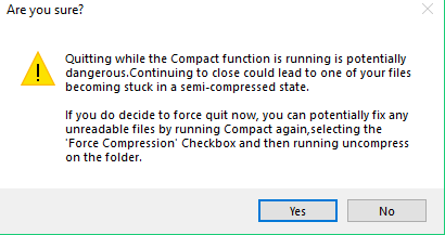 Force quite dialog buttons are unclear · Issue #92 · IridiumIO/CompactGUI · GitHub