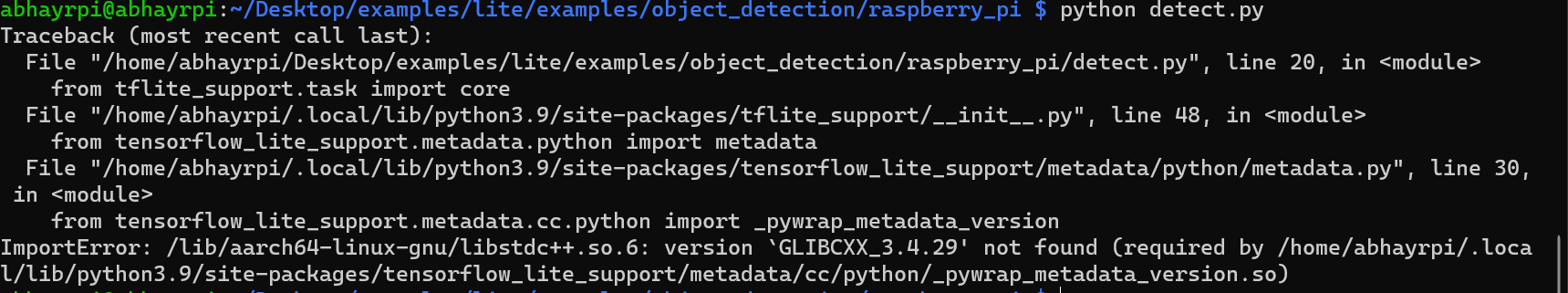 Updated lite/examples/object_detection/raspberry_pi/utils.py and changed requirements.txt by ...