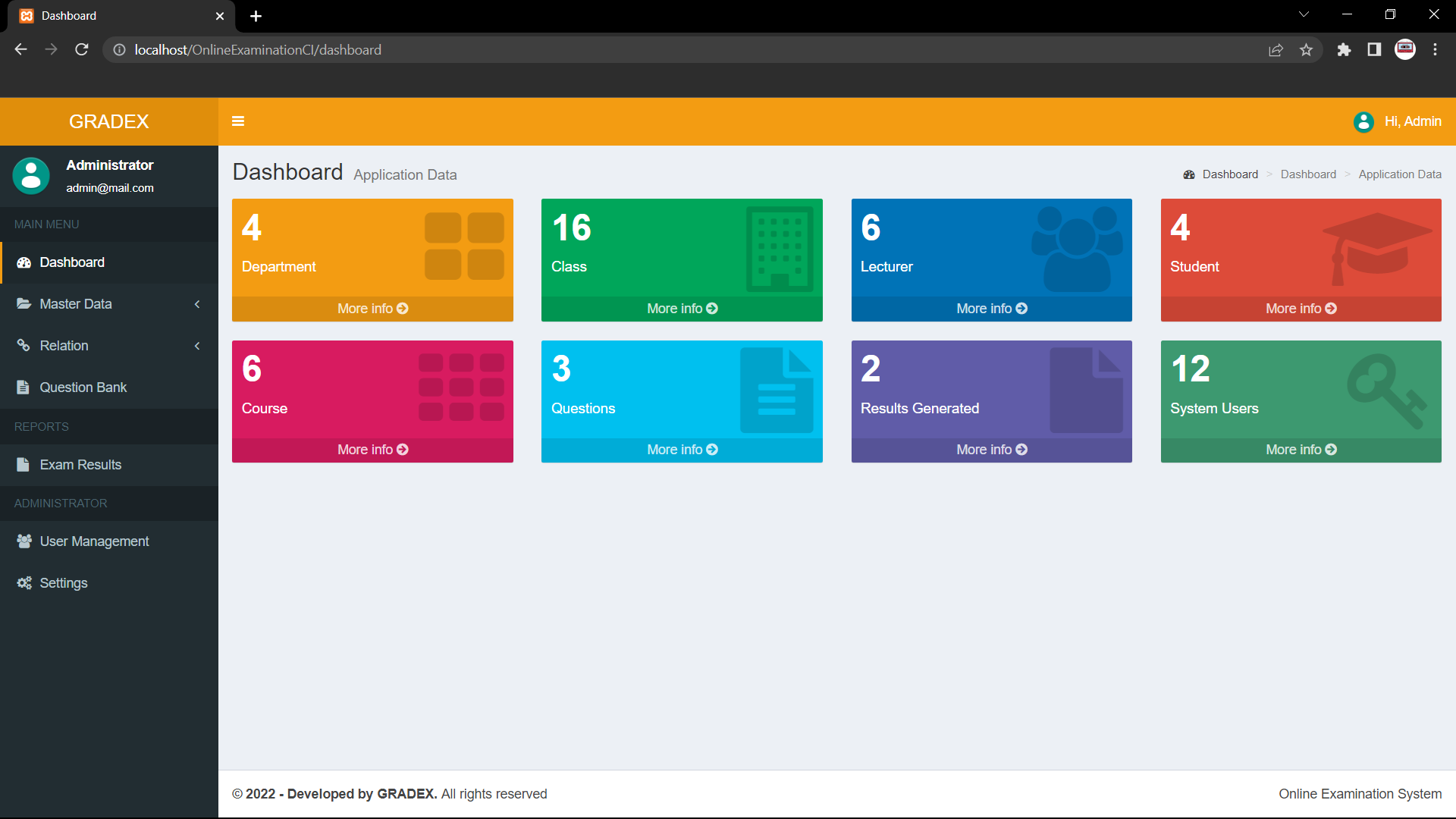 GitHub - yashwalker7/GRADE-X-ONLINE-EXAMINATION-WEBSITE: An Online Examination website for ...