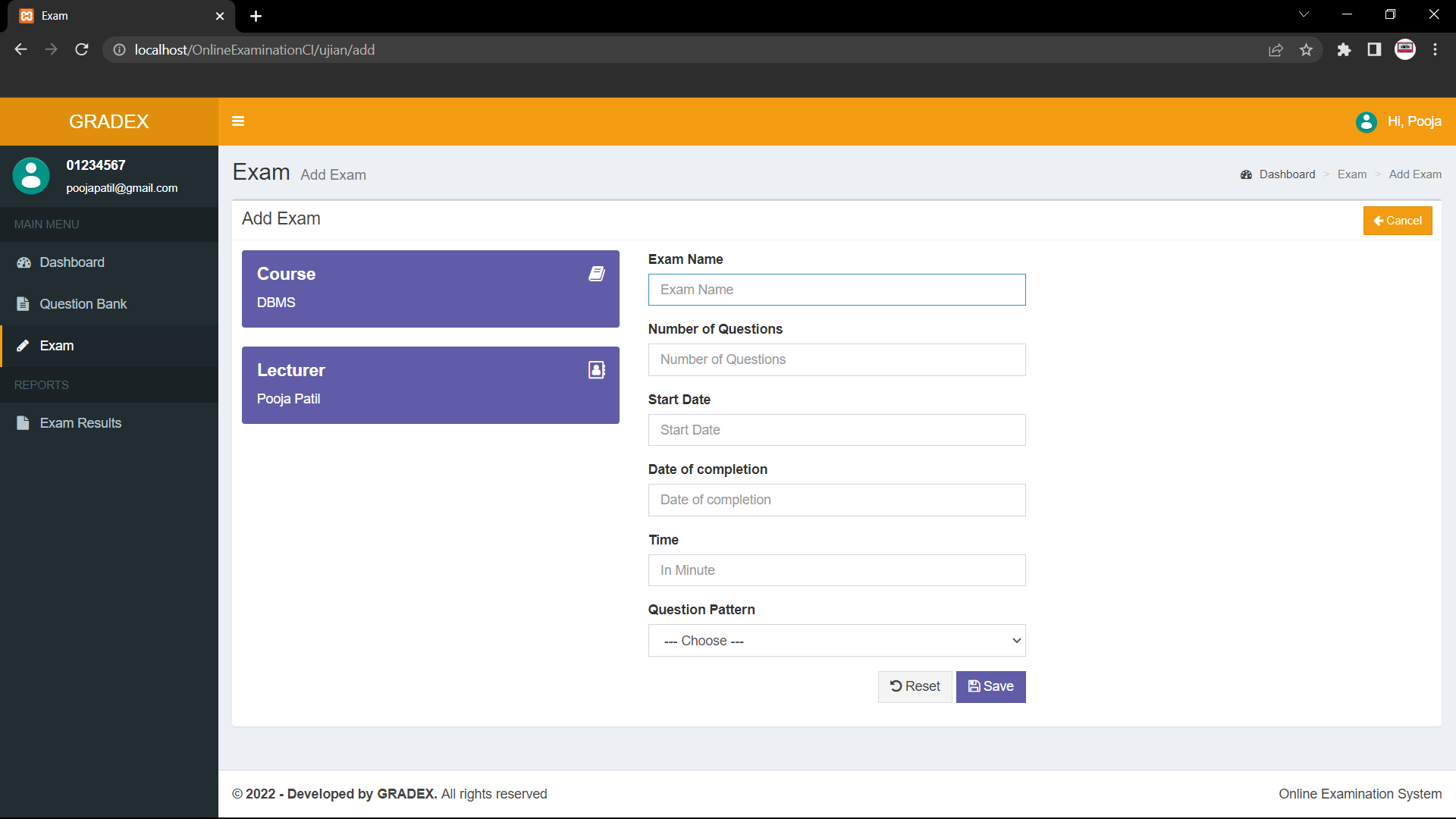 GitHub - yashwalker7/GRADE-X-ONLINE-EXAMINATION-WEBSITE: An Online Examination website for ...