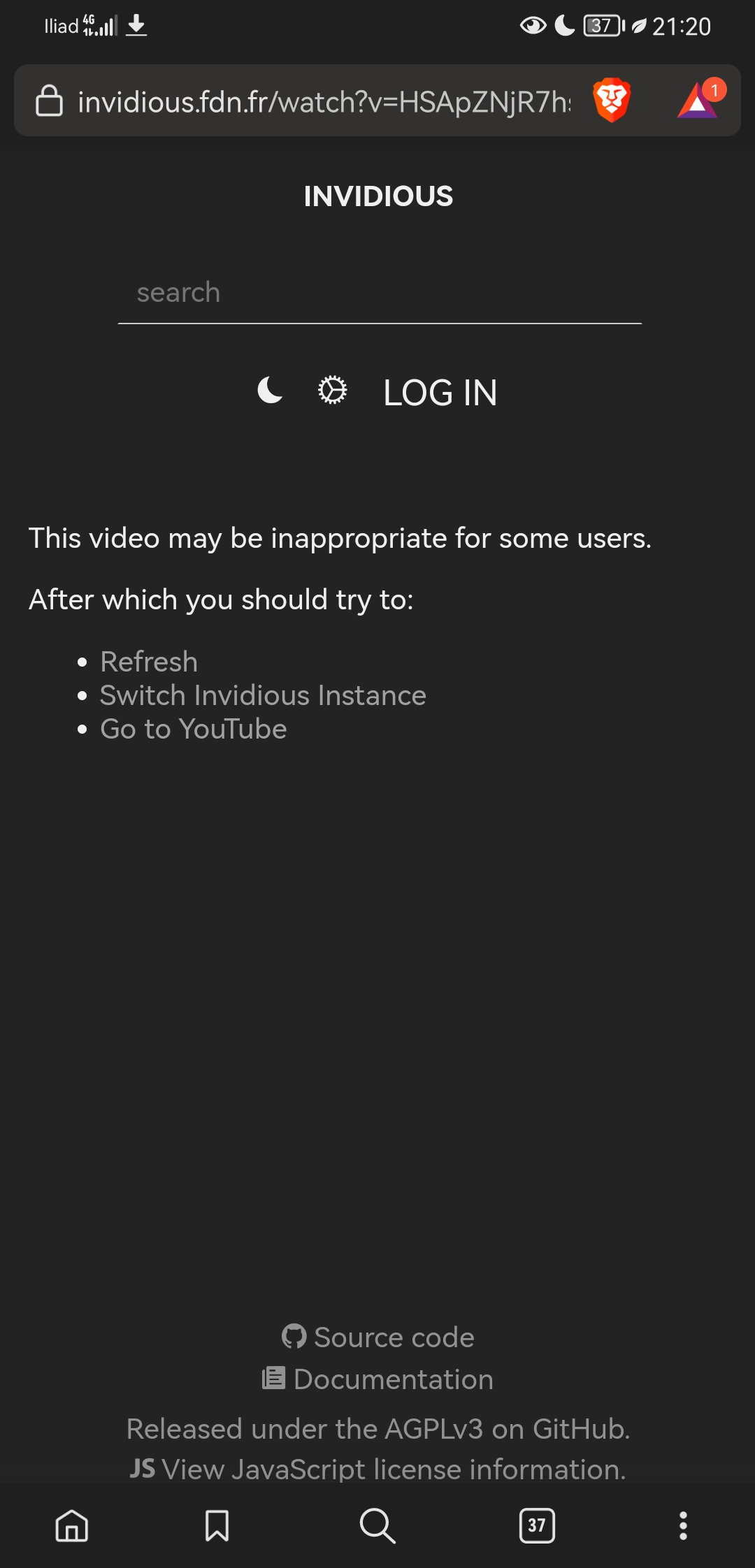 Question Strange Warning · Issue 4097 · Iv Orginvidious · Github 