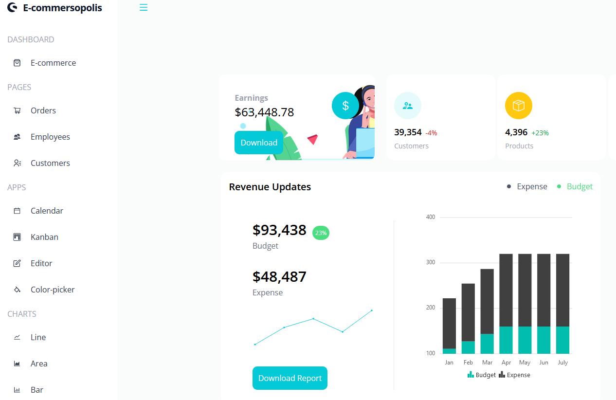 GitHub - GreshamFedora/react-admin-dashboard-multi-kanbanEtc