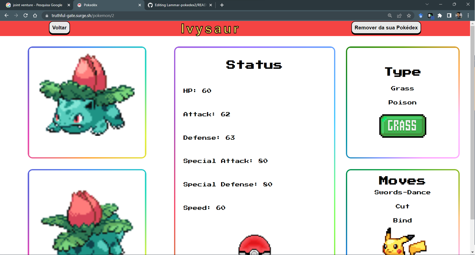 GitHub - future4code/Lammar-pokedex2