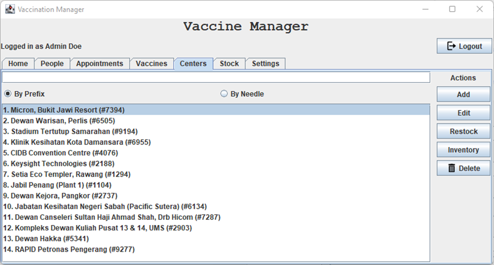 GitHub - fascinatingly/Java-Swing-Appointment-App-for-Vaccination ...