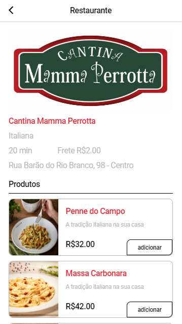 GitHub - JVResende/iFuture: Ifood app simulation using React.js.