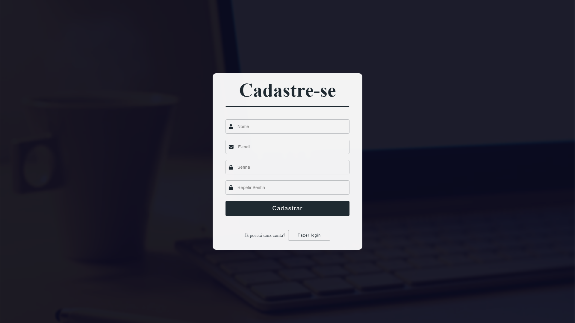 GitHub - davidmello04/form-register: Este projeto é um formulário de ...