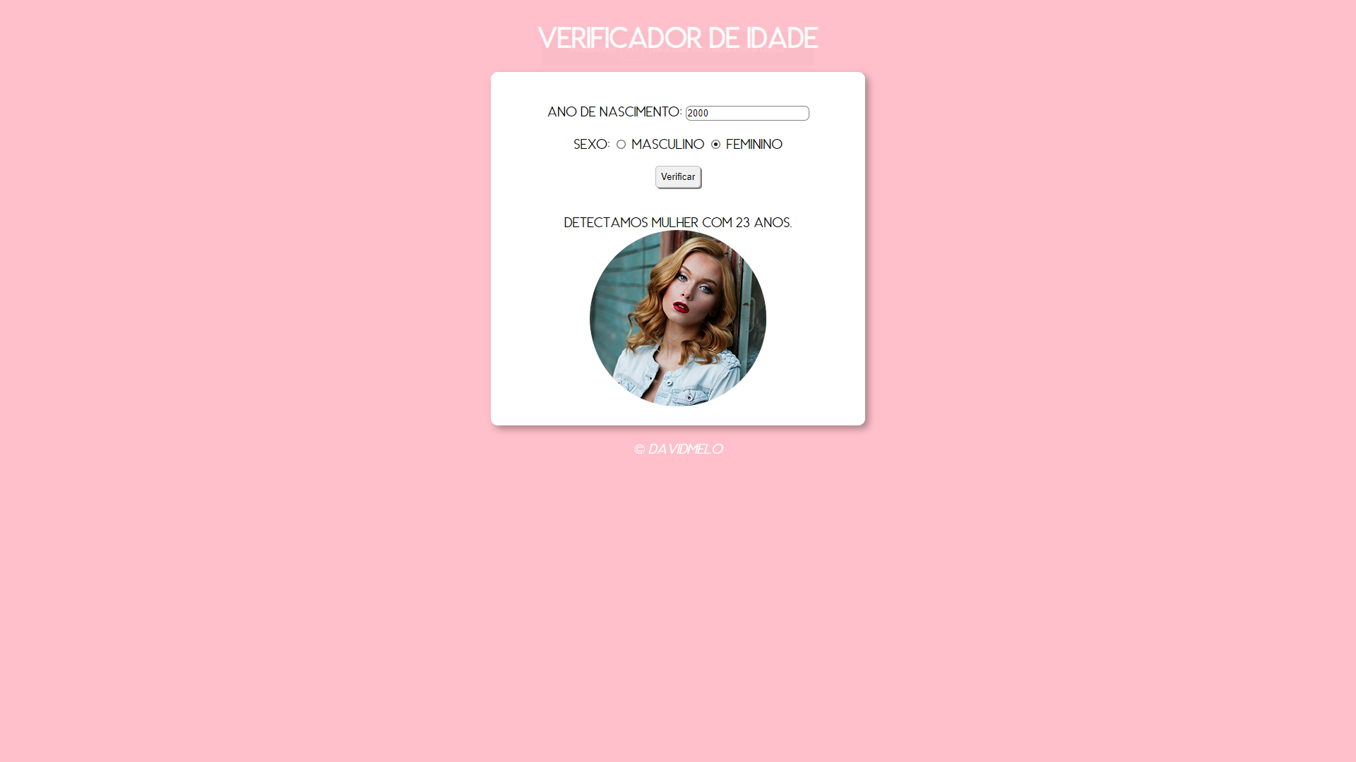 GitHub - davidmello04/verificador-de-Idade