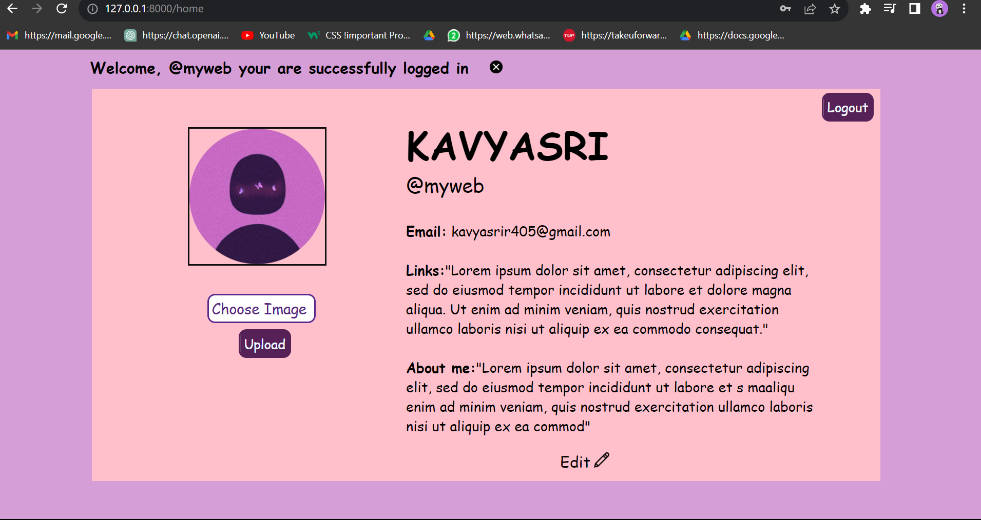 GitHub - kavyasrir405/profolio: Profolio is a simple platform for users to create and manage ...