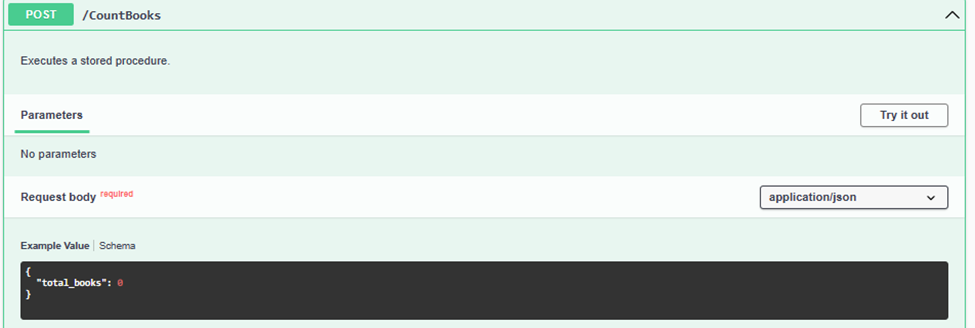 [Bug]: Inconsistent Example Schema for Request Body of Stored-Procedure in Swagger UI · Issue ...