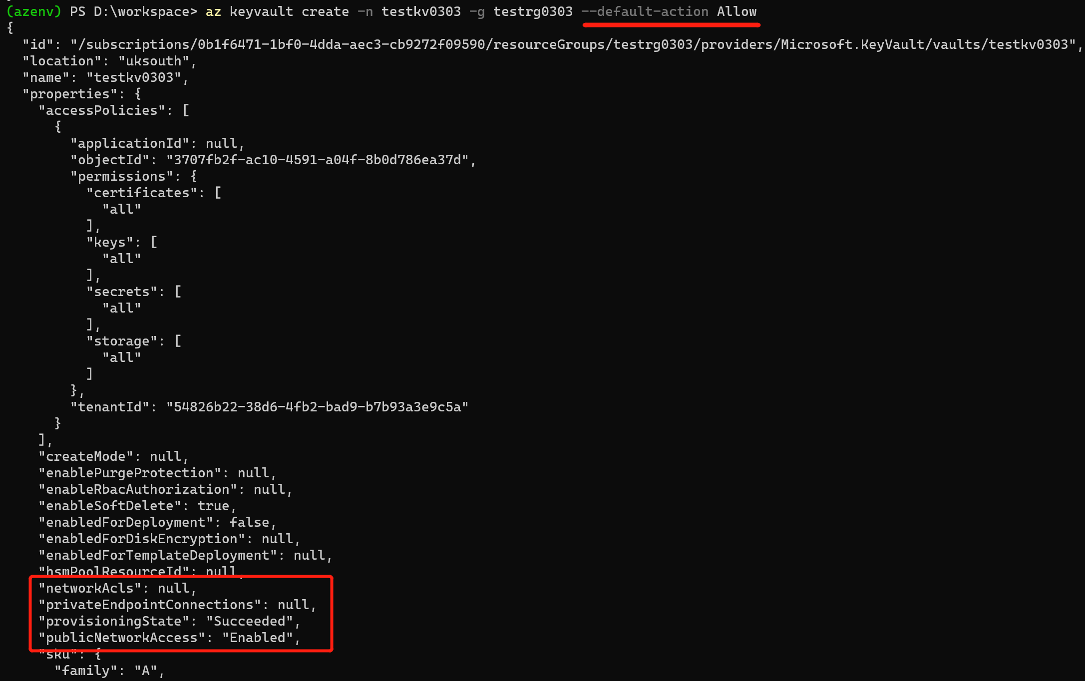 Network rule cannot be updated in vault · Issue #25655 · Azure/azure-cli · GitHub