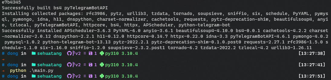 请问一下 报如下错误 · Issue #4 · SingleJohn/sehuatang · GitHub