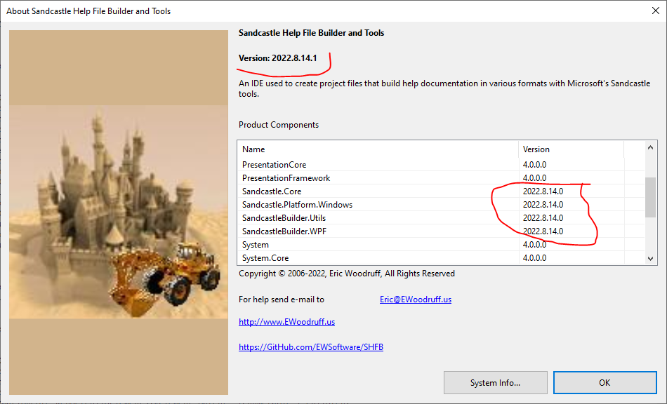 Error BE0065 with version 2022.8.14.0 · Issue #930 · EWSoftware/SHFB · GitHub