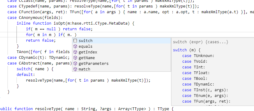Weird completion results · Issue #293 · vshaxe/vshaxe · GitHub