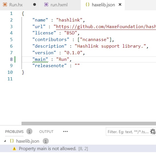 haxelib run with "main" · Issue #446 · HaxeFoundation/haxelib · GitHub