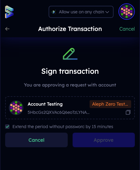 Update message when scan QR code with QR signer account in case the account does not exist ...