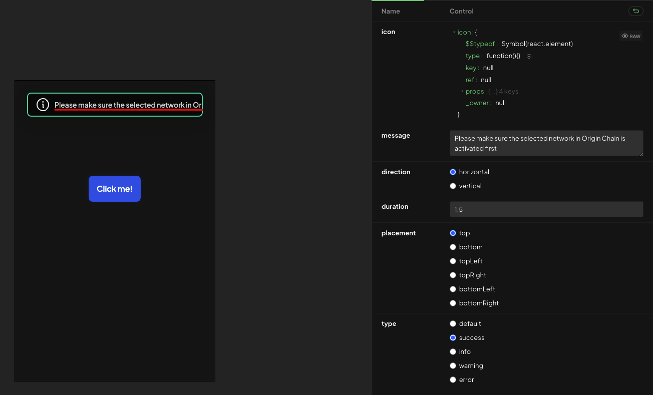Component - Toast · Issue #40 · Koniverse/SubWallet-React-UI · GitHub