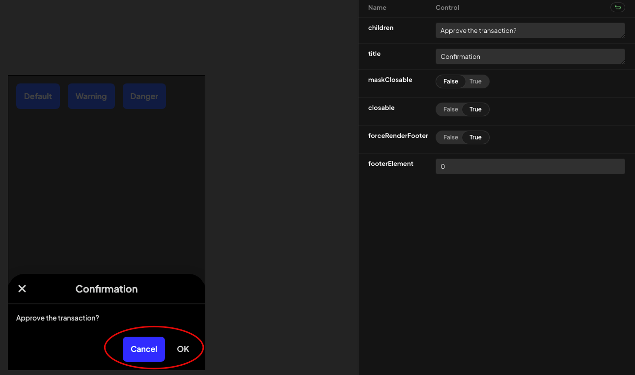 Component - Modal · Issue #33 · Koniverse/SubWallet-React-UI · GitHub