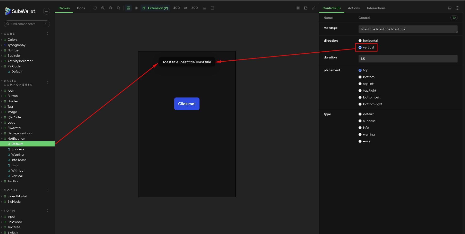 Component - Toast · Issue #40 · Koniverse/SubWallet-React-UI · GitHub