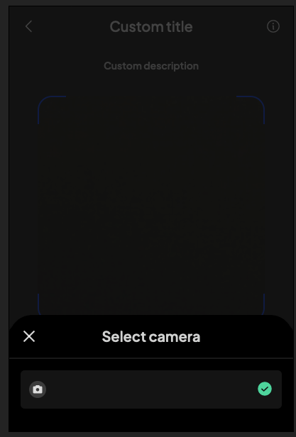 Component - QR Scanner · Issue #38 · Koniverse/SubWallet-React-UI · GitHub