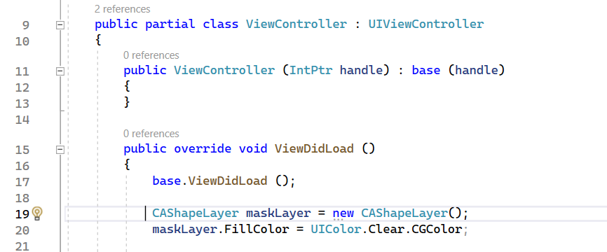[iOS] View not rendering when CAShapeLayer fill color is set transparent. · Issue #17479 ...