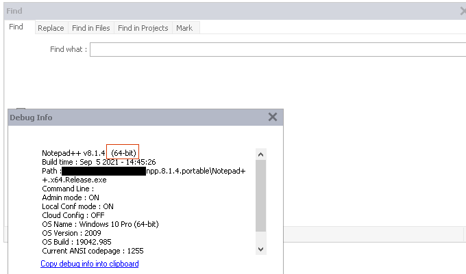 A weird Find dialog glitch · Issue #10511 · notepad-plus-plus/notepad ...