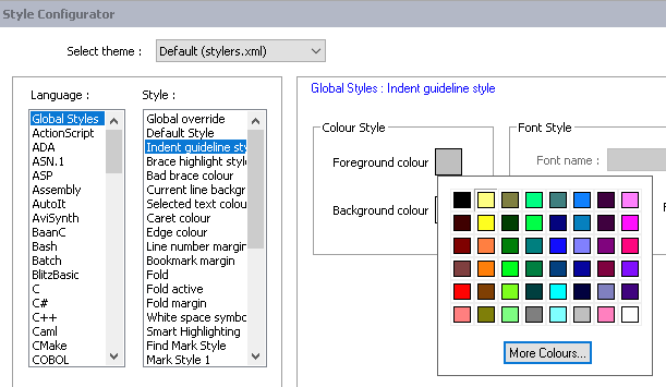 Style Configurator: Default color on opening the color pallet · Issue ...