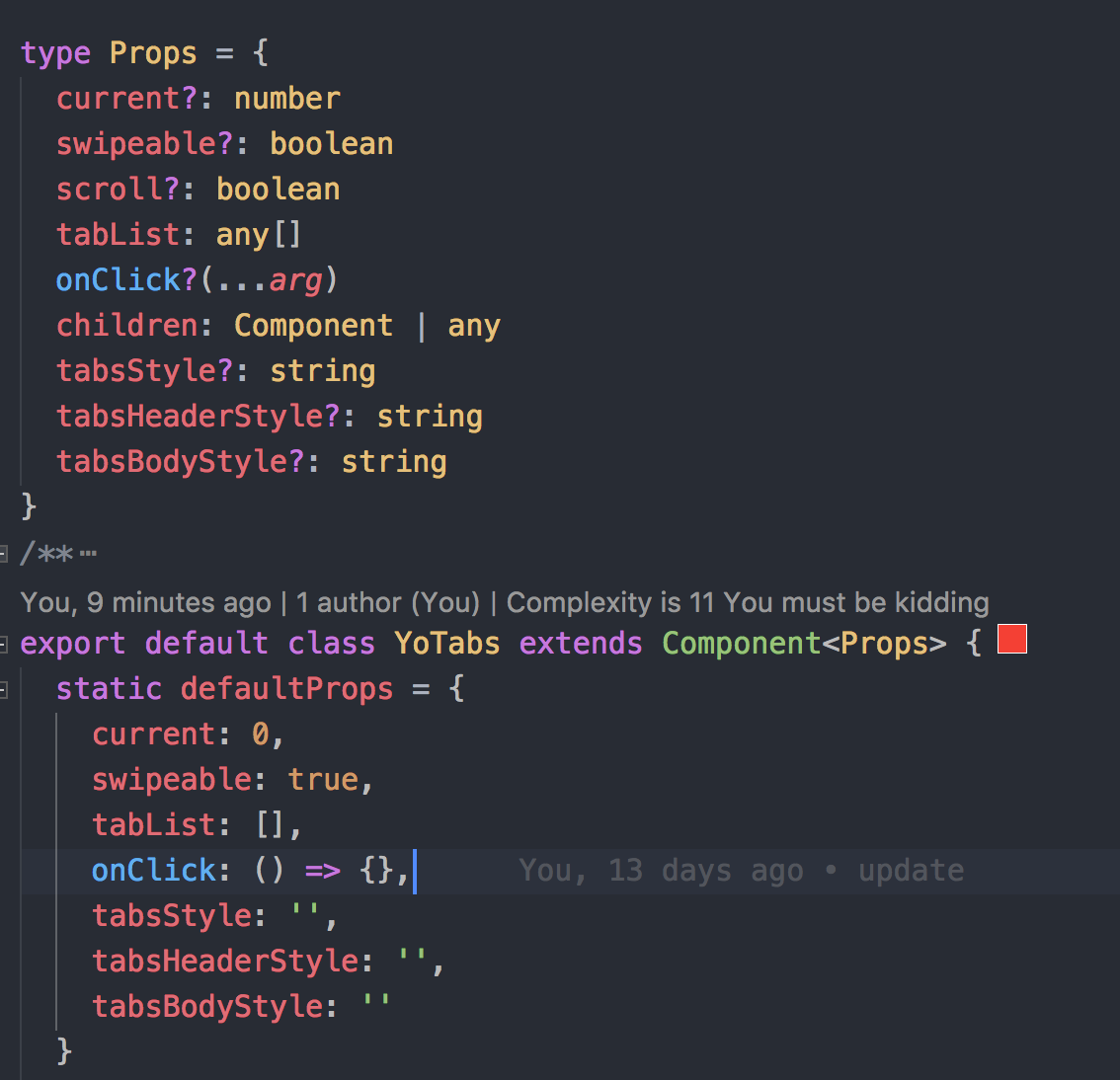 props 定义可选参数，defaultProps有默认值，提示 [ts] 对象可能为“未定义”。 · Issue #575 · NervJS/taro · GitHub