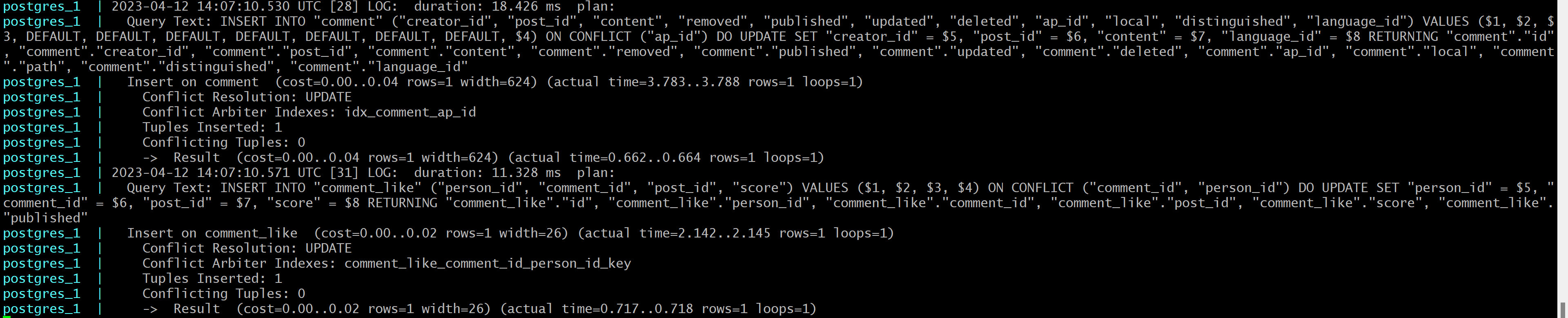 After upgrade to 0.17.2 making new comments shows "Unknown" Error and loading icon spins forever ...