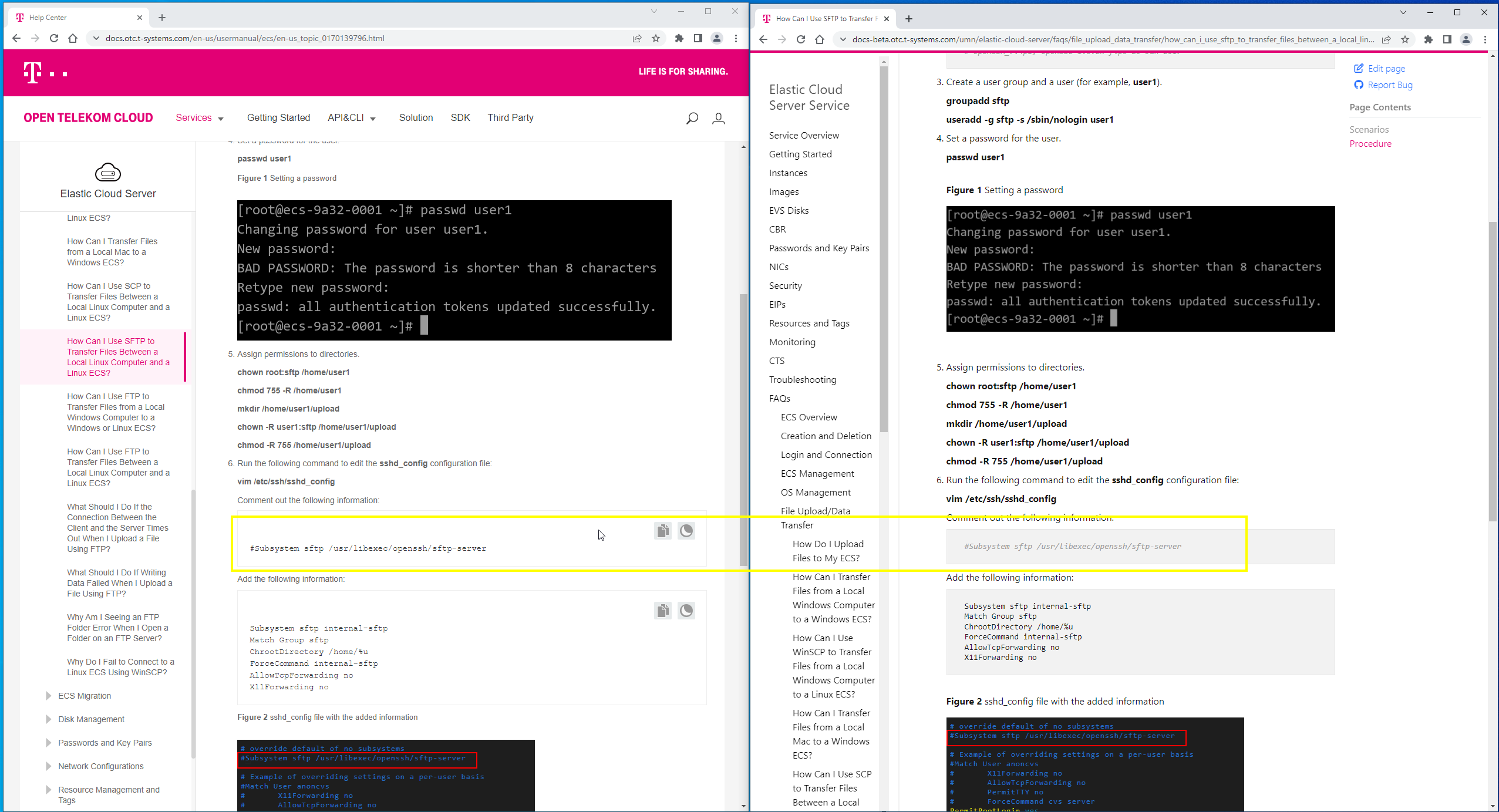 Enhancements for terminal window · Issue #12 · opentelekomcloud-docs/elastic-cloud-server · GitHub