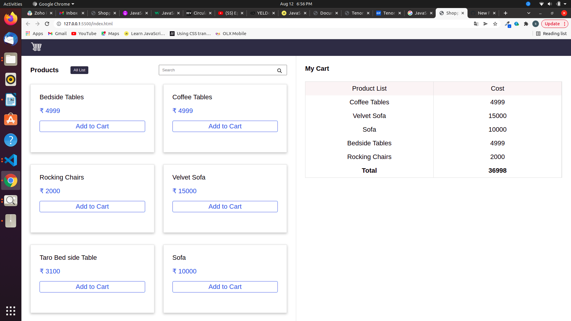 GitHub - Sathya-1992/ShoppingCart