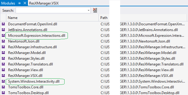 Error on opening visual studio add in · Issue #27 · dotnet/ResXResourceManager · GitHub