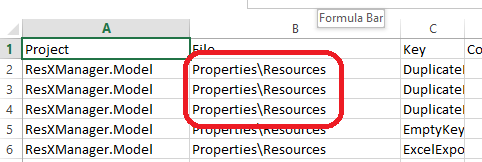 Improvement: allow adding file path in Excel export · Issue #263 · dotnet/ResXResourceManager ...