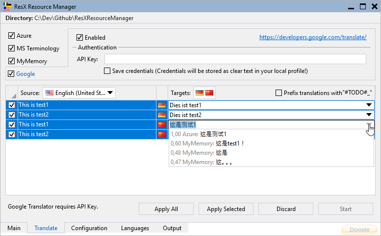 Only 1 language at the same time · Issue #307 · dotnet/ResXResourceManager · GitHub