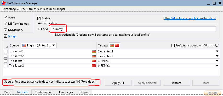 Only 1 language at the same time · Issue #307 · dotnet/ResXResourceManager · GitHub