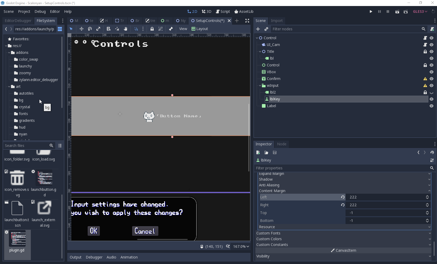 Setting StyleBox content margin to a sufficiently high number affects Inspector · Issue #30639 ...
