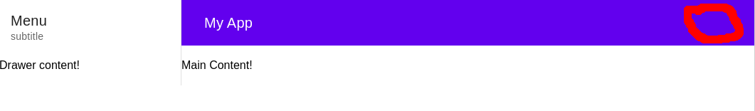 Actionitems Only Show If Drawer Is Modal · Issue 705 · Material Componentsmaterial Web · Github