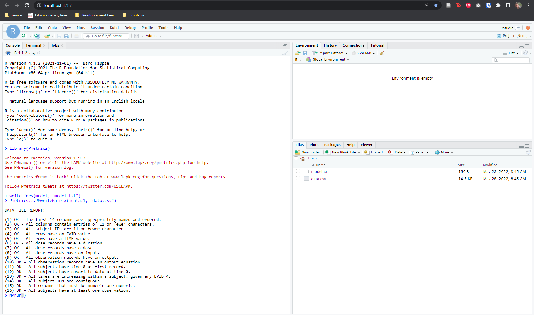 PMcycle and PMfinal objects not saved · Issue #58 · LAPKB/Pmetrics · GitHub