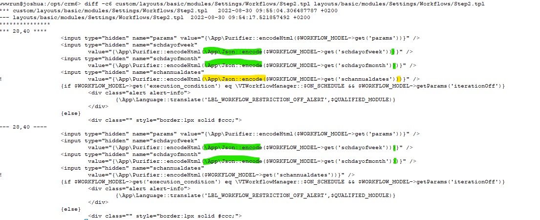 [bug] Json encoding is missing in Workflows / Step 2 · Issue #16420 · YetiForceCompany ...