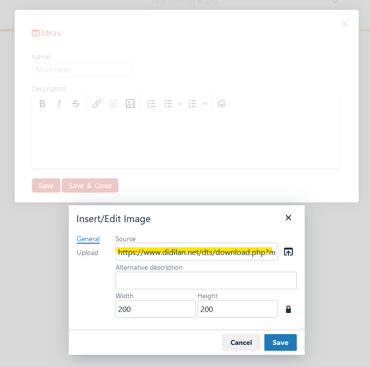 [BUG] Displaying uploaded image in canvas/kanban fails · Issue #1080 · Leantime/leantime · GitHub
