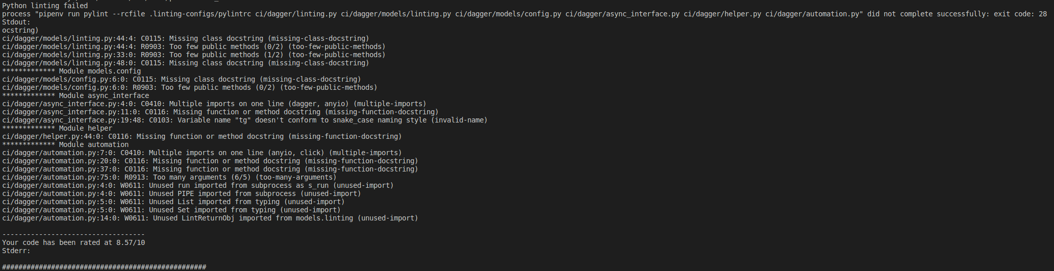 📖 Python error handling guide · Issue #4706 · dagger/dagger · GitHub