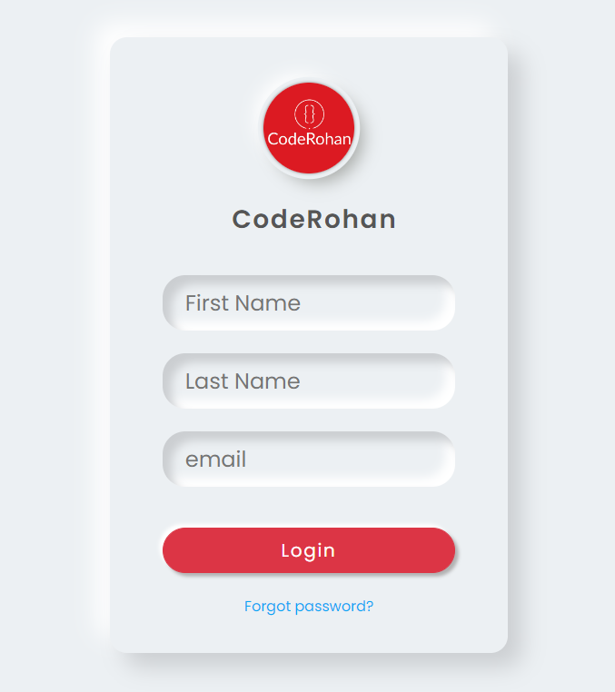 GitHub - codeRohan22/Signup-Page: This is a simple sign up page to my ...