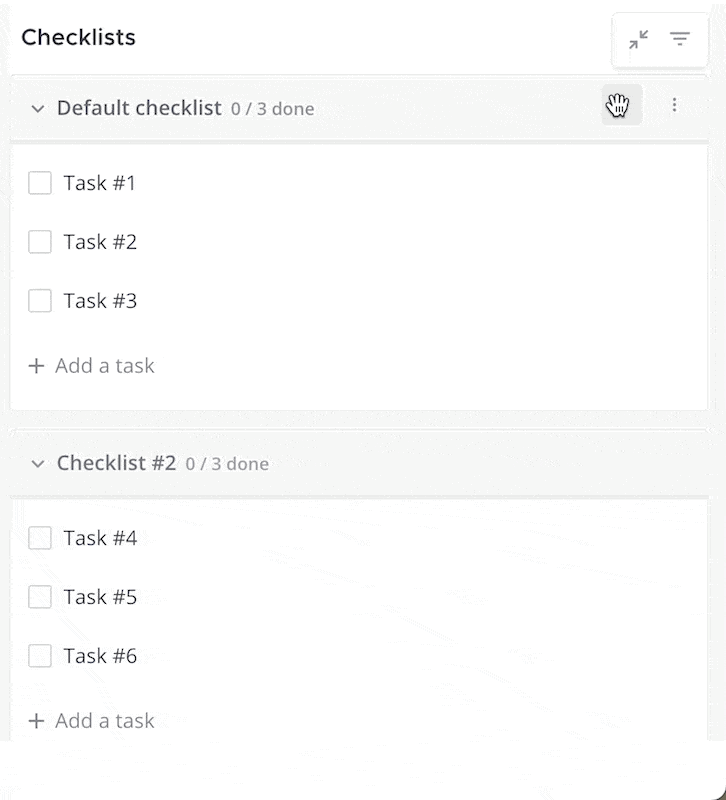 Collapsed all checklists when dragging a whole checklist · Issue #20822 ...
