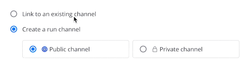 Make run configuration labels clickable · Issue #1667 · mattermost ...