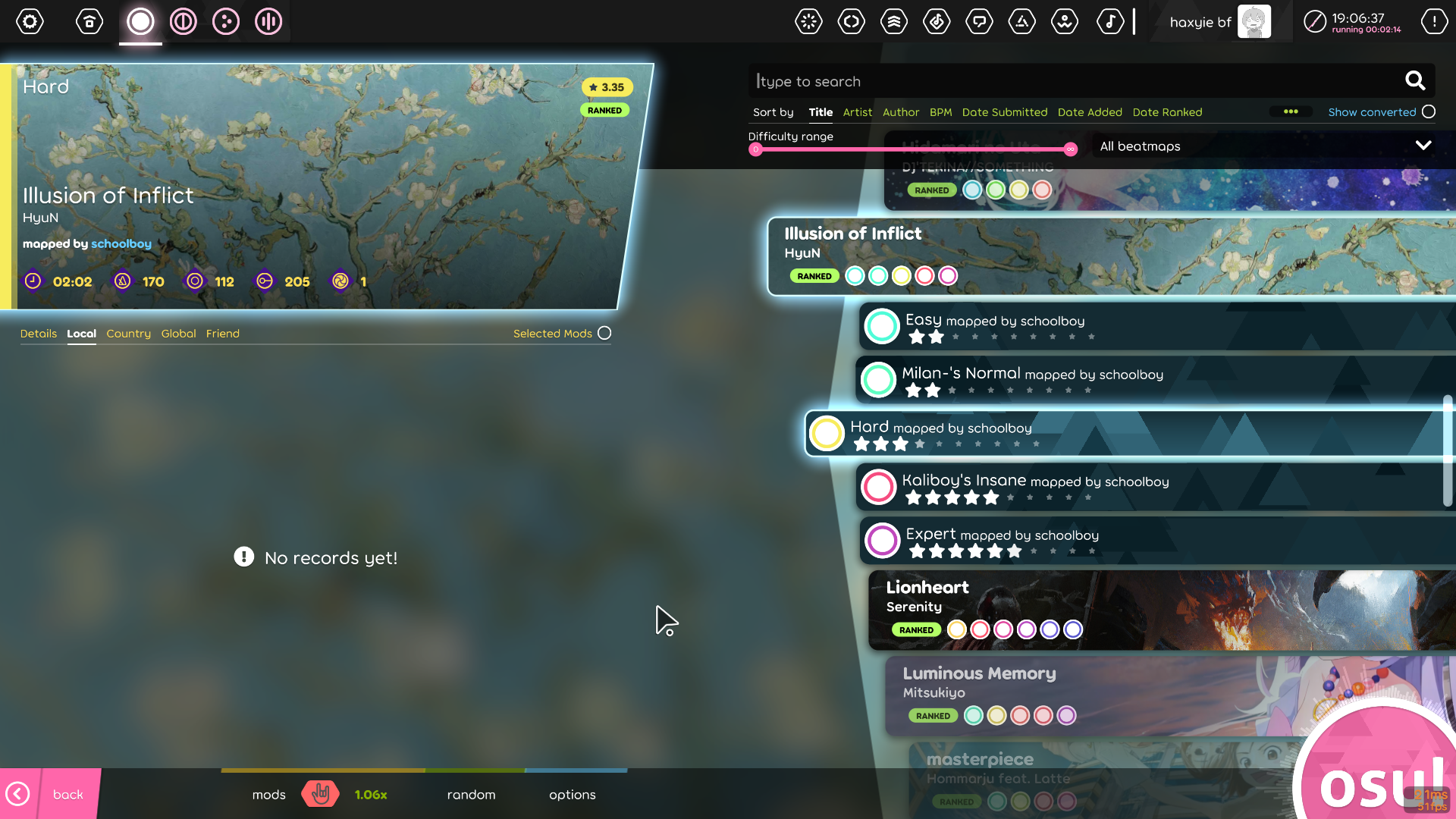 Inconsistent colouring of mod multipliers depending on context · ppy ...