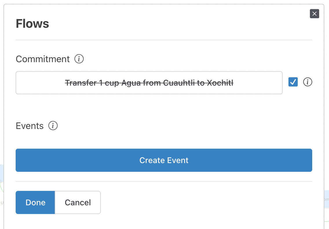Improvement: UX for "finish" on commitments and processes · Issue #105 · lightningrodlabs/rea ...