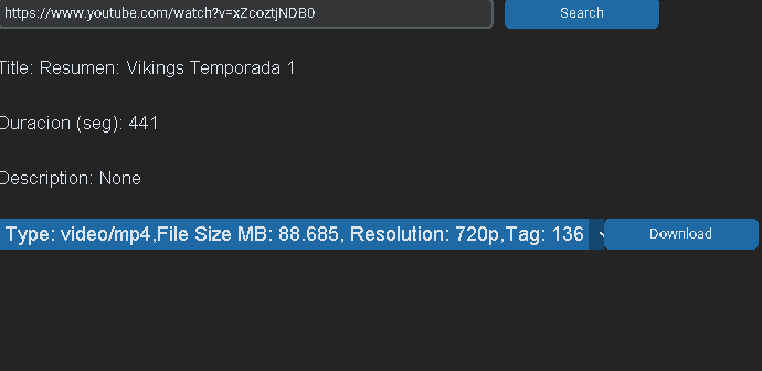 GitHub - EloySalazar/YouTubeDownloader: Simple script to download ...