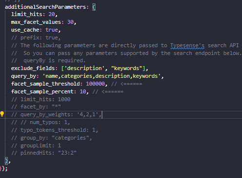 Returning only selected fields. · Issue #923 · typesense/typesense · GitHub