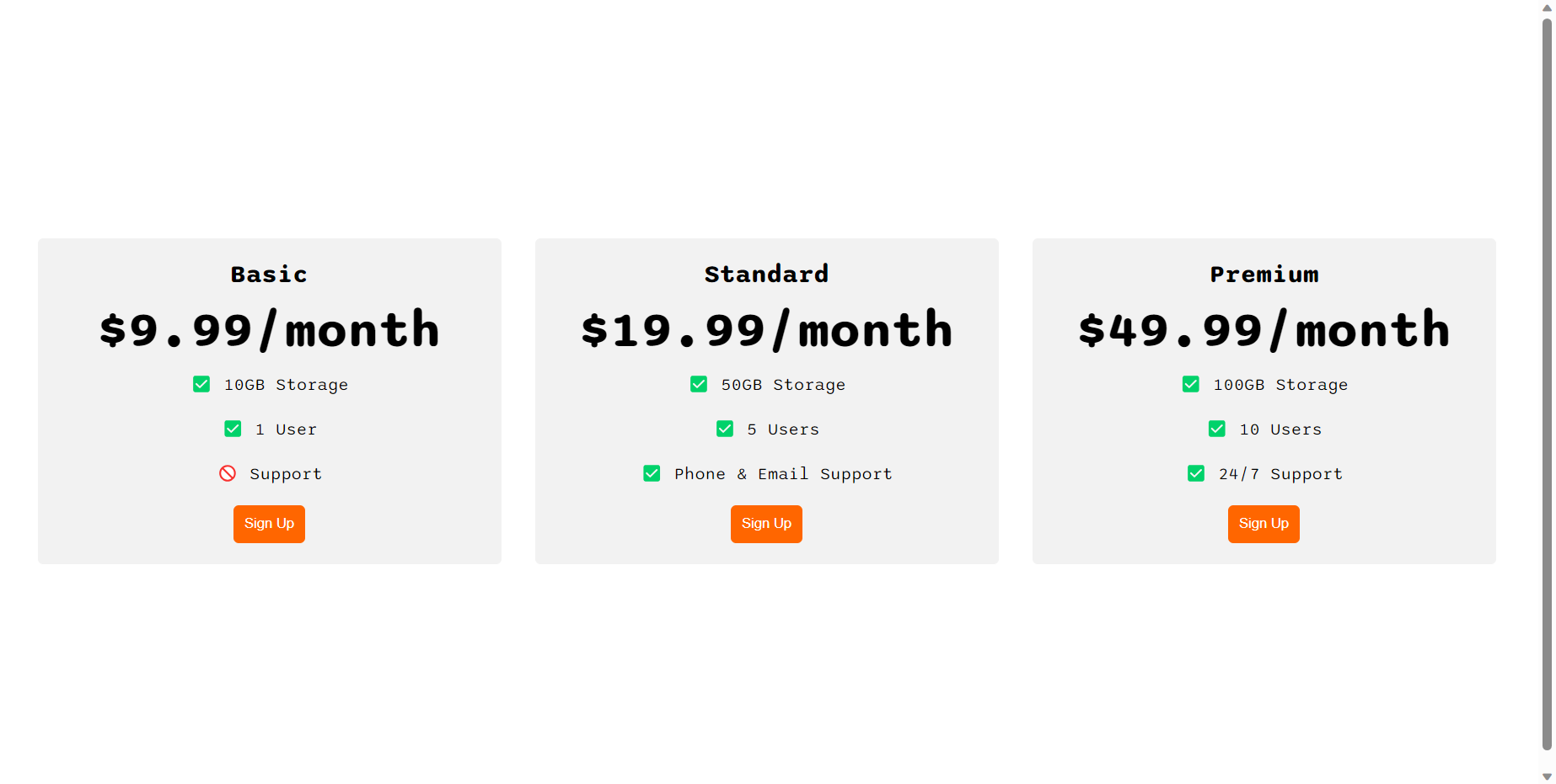 GitHub - berkantkarakayis/Flexbox-Price-List: A small example for price list