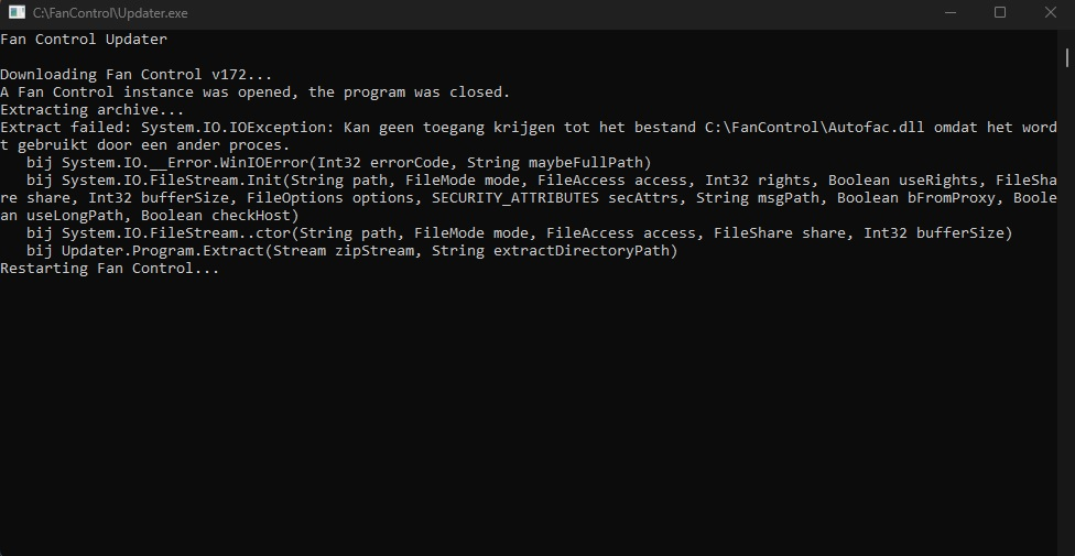 Unable to update · Issue #2084 · Rem0o/FanControl.Releases · GitHub